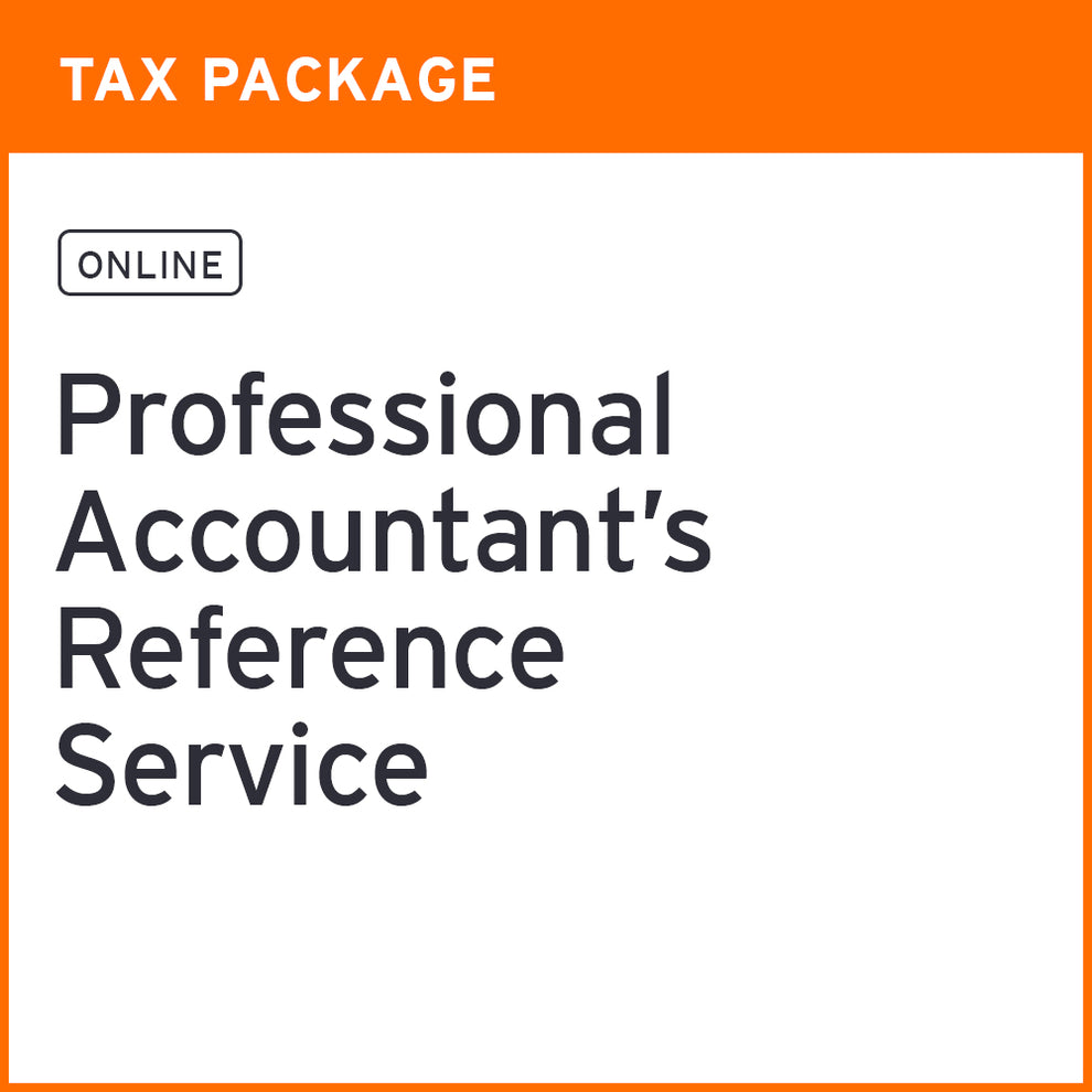 Professional Accountant’s Reference Service (PARS) – EY Tax Publishing
